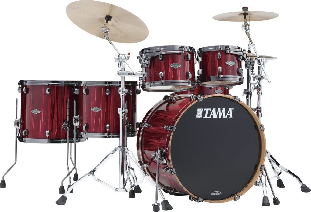 TAMA Announces New Starclassic Performer Kit in Limited Edition Crimson ...